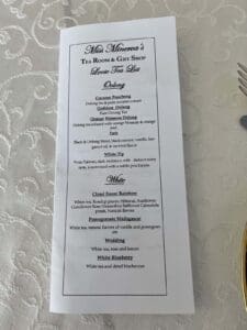 Review: Afternoon Tea at Miss Minerva's in Culpeper, Virginia